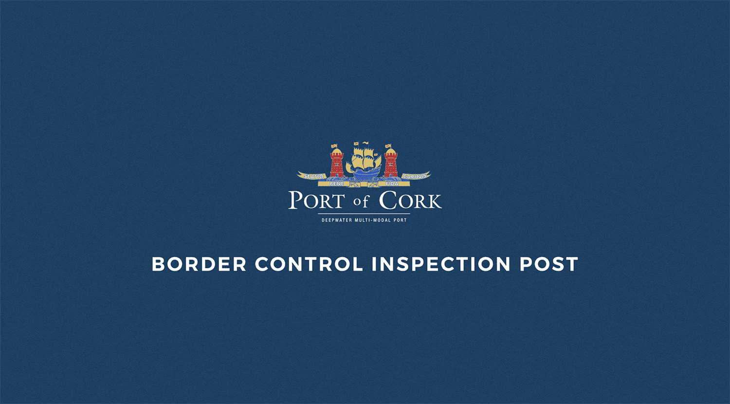 Motion Graphics: Port of Cork - Border Control Inspection Post Video ...